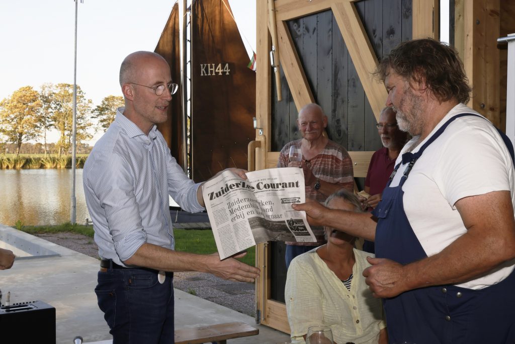 Nieuwe editie ZuiderZeeCourant gepresenteerd tijdens tweede ...